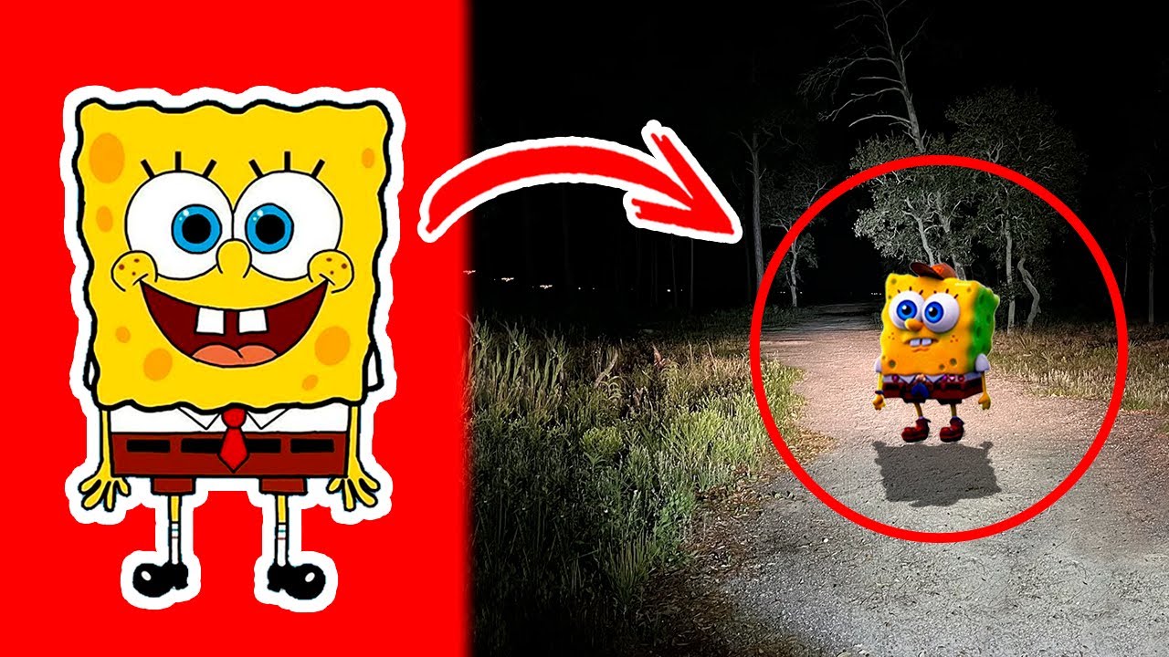 10 BOB ESPONJA Reales Captados en CÁMARA en la Vida Real - YouTube