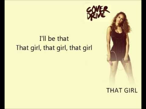 Cover Drive - That Girl + lyrics on screen