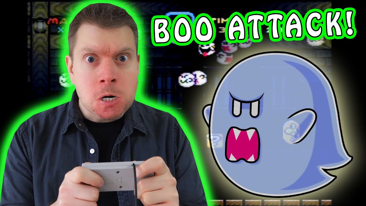 WHEN Super Mario World Ghosts ATTACK! IRATE Gamer vs. Super Mario BOO ...