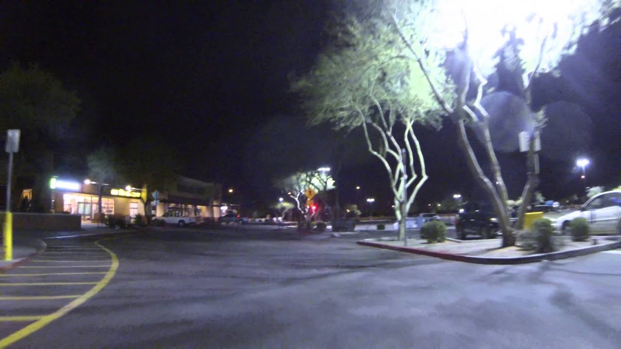 North to Walmart on Greenfield Road, Mesa, Arizona, 16 March 2016 ...