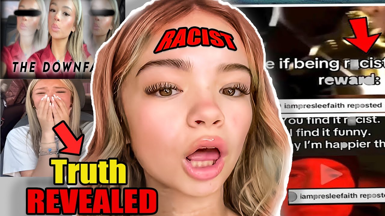 Preslee Faith EXPOSED for Racist Texts at Glow House - YouTube