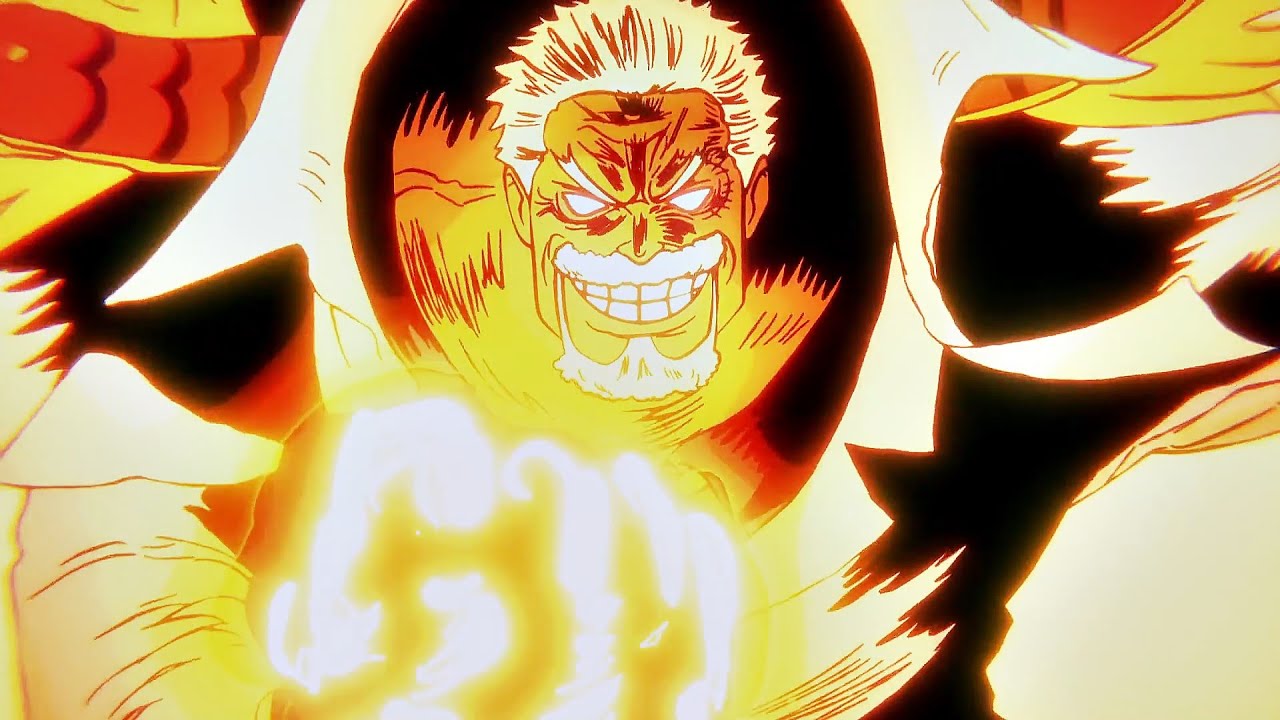 Garp destroys whole Island with Galaxy Impact | One Piece Edit - YouTube