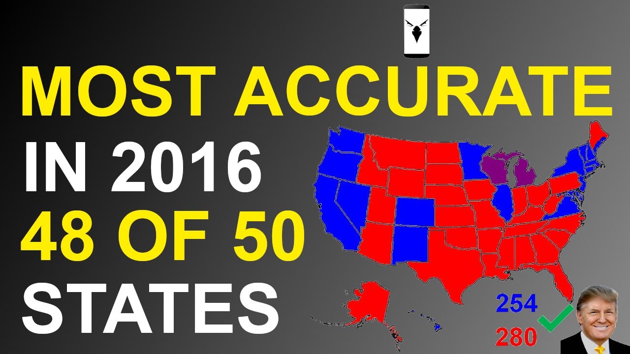 Most Accurate Election Prediction in 2016 - Called Clinton Popular Win ...