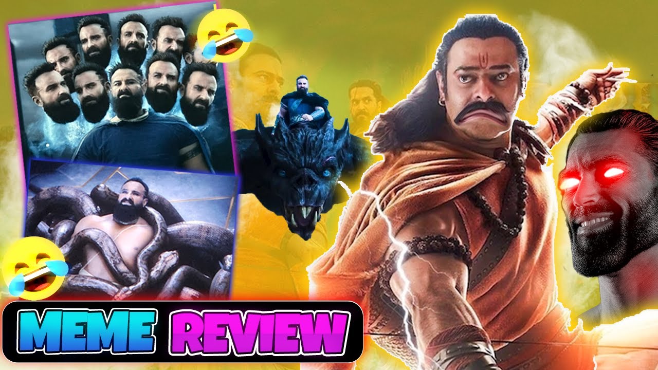 ADIPURUSH MOVIE MEME REVIEW 🤣 | Super Funny MEMES | ROASHEK - YouTube