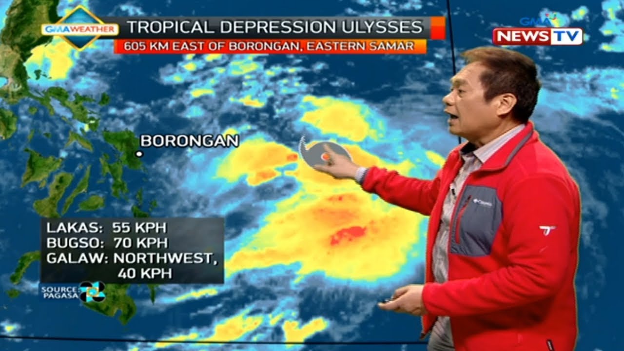 BT: Bagyong Tonyo weather update as of 11:49 a.m. (November 9, 2020 ...