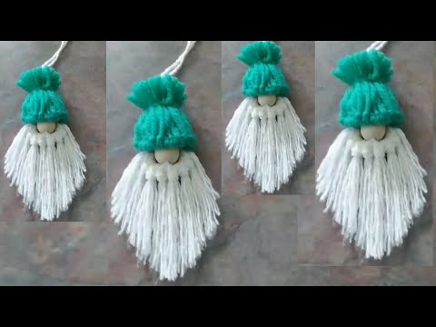 cutest & easy DIY yarns gnomes คนแคระ น่ารักที่สุดและง่ายมาก - YouTube