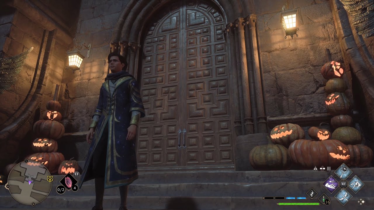 Autumn Night Jog From Hogwarts to Hogsmeade - Hogwarts Legacy (PS5 ...