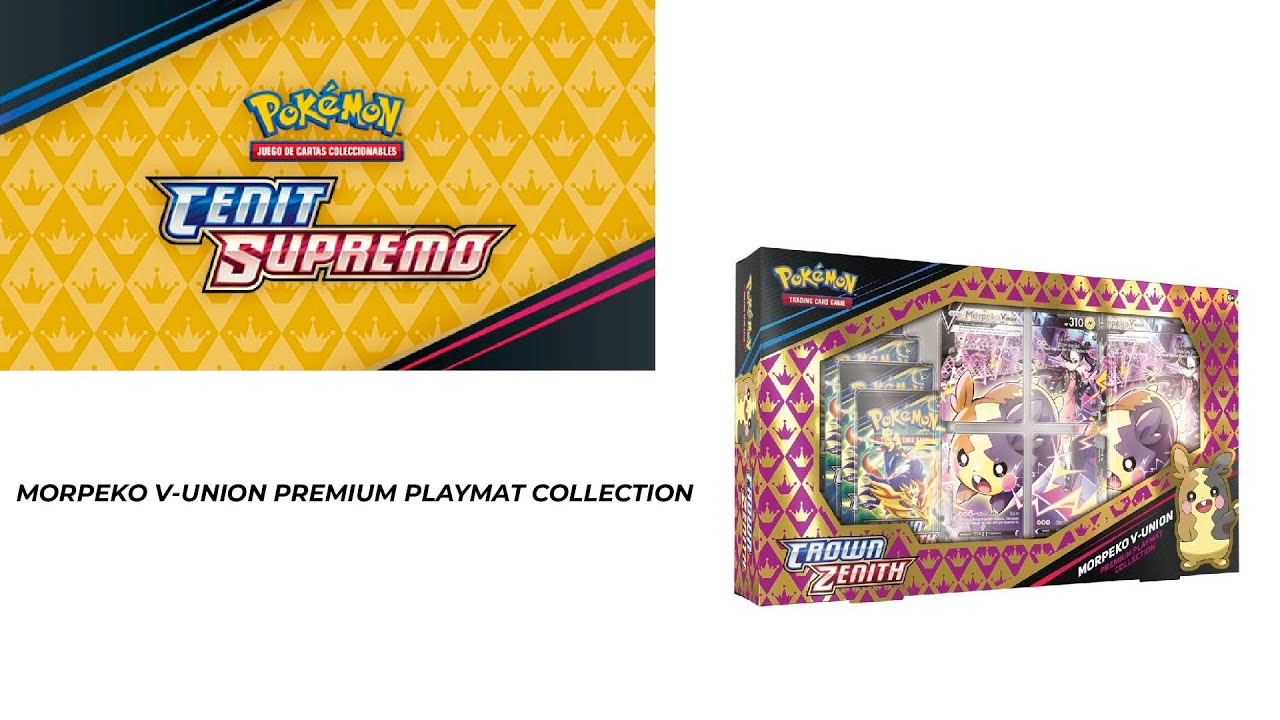 UNBOXING!! Morpeko V-Union Premium Playmat Collection Box - YouTube