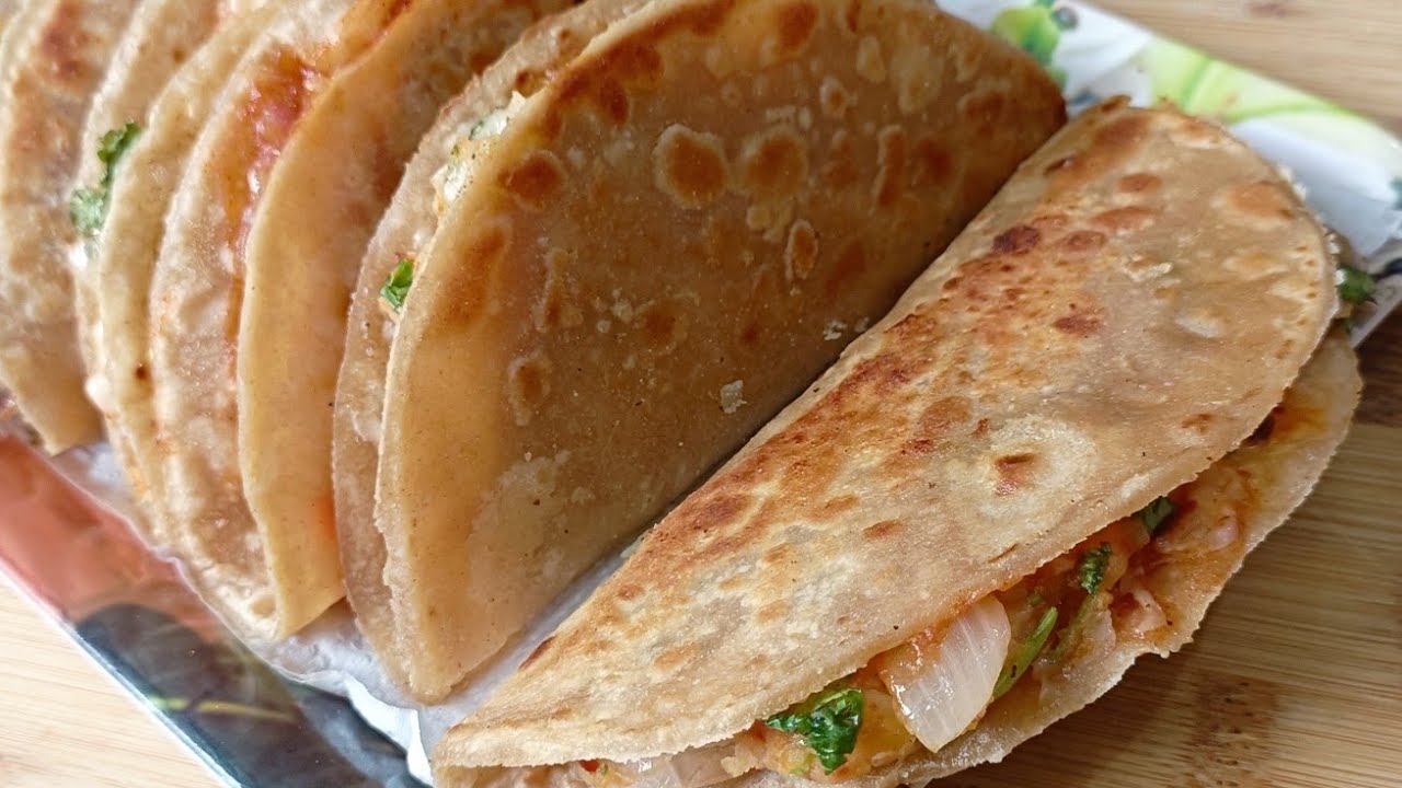 Crispy wheat flour Snacks/Dominos style Tacos 🌮 - YouTube