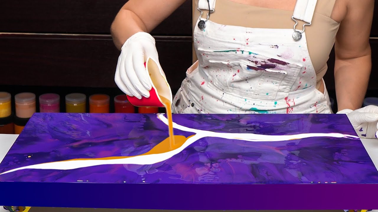 PURPLE Tango 💜 Dance of Minimalistic Flow & RICH Violet Base ~ Creative ...