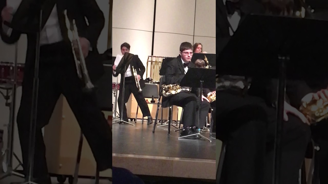 Liberty High School Renton Jazz Band perform Afro Blue - YouTube
