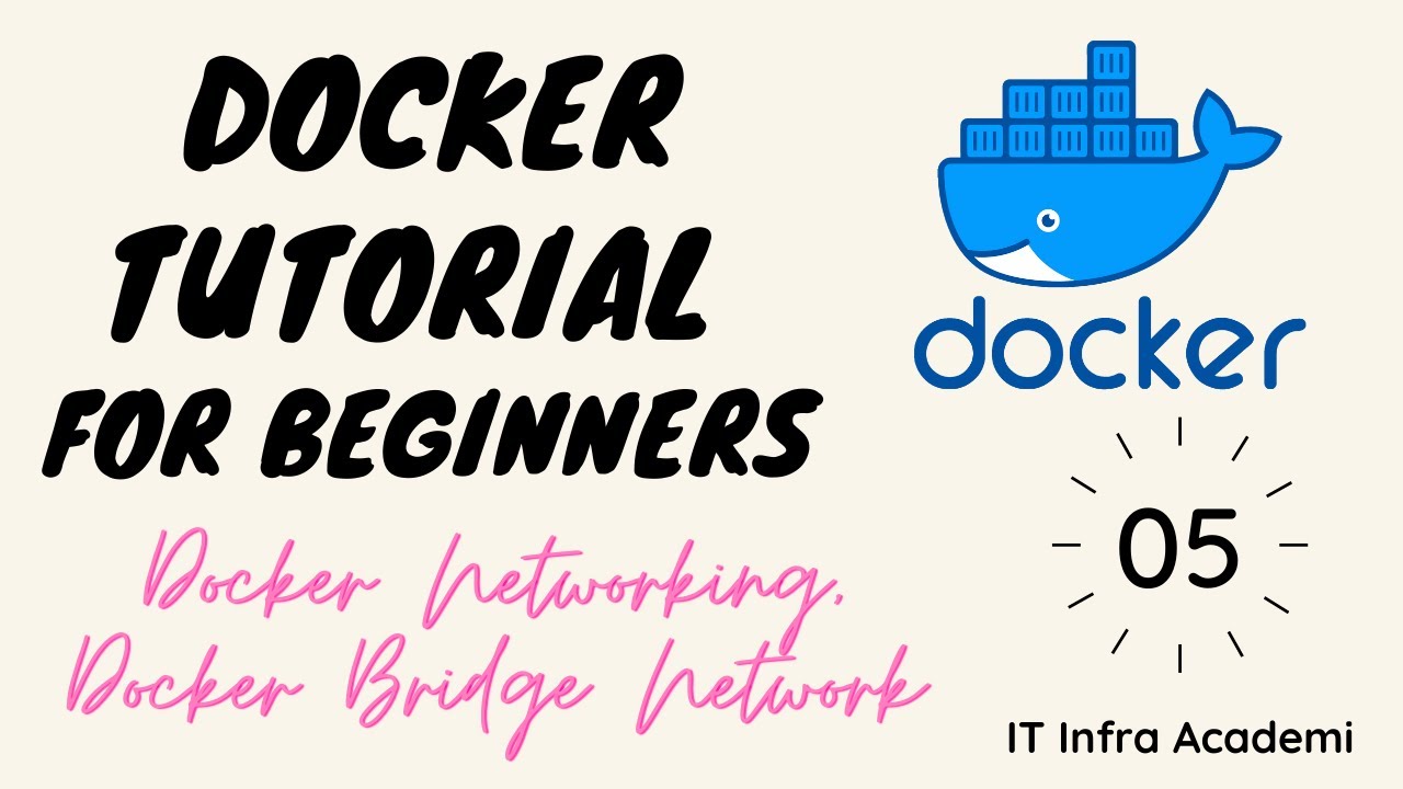 Docker Tutorial For Beginners Docker Networking Docker Bridge 9139