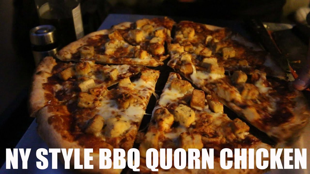 Woodfired BBQ Chicken Style Quorn Pizza - YouTube