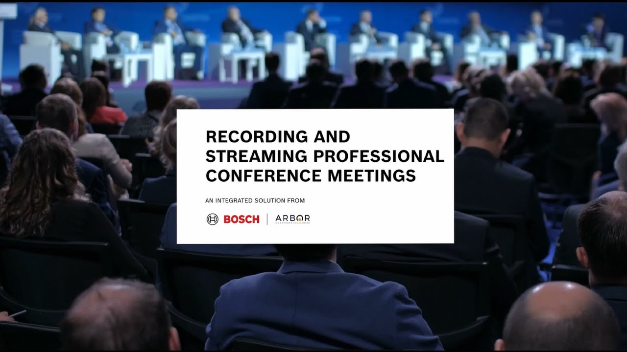 Integrated Partner Program for Bosch Conference Solutions - YouTube