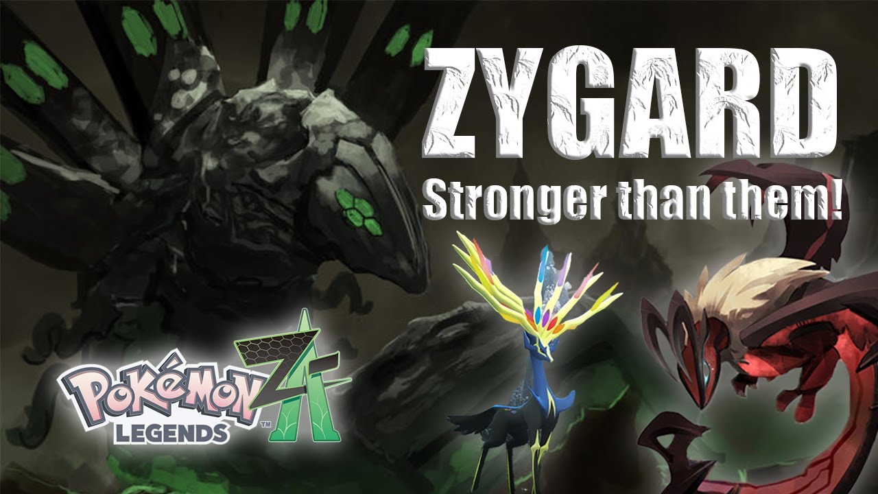 Zygarde, Origin and History: Pokemon Legends ZA - YouTube