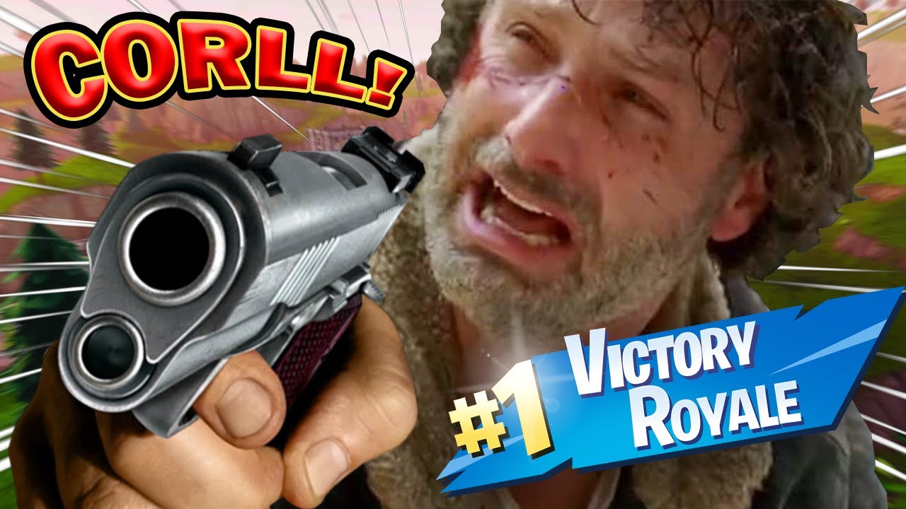 Rick Grimes Can't Find His Son Carl in FORTNITE - YouTube
