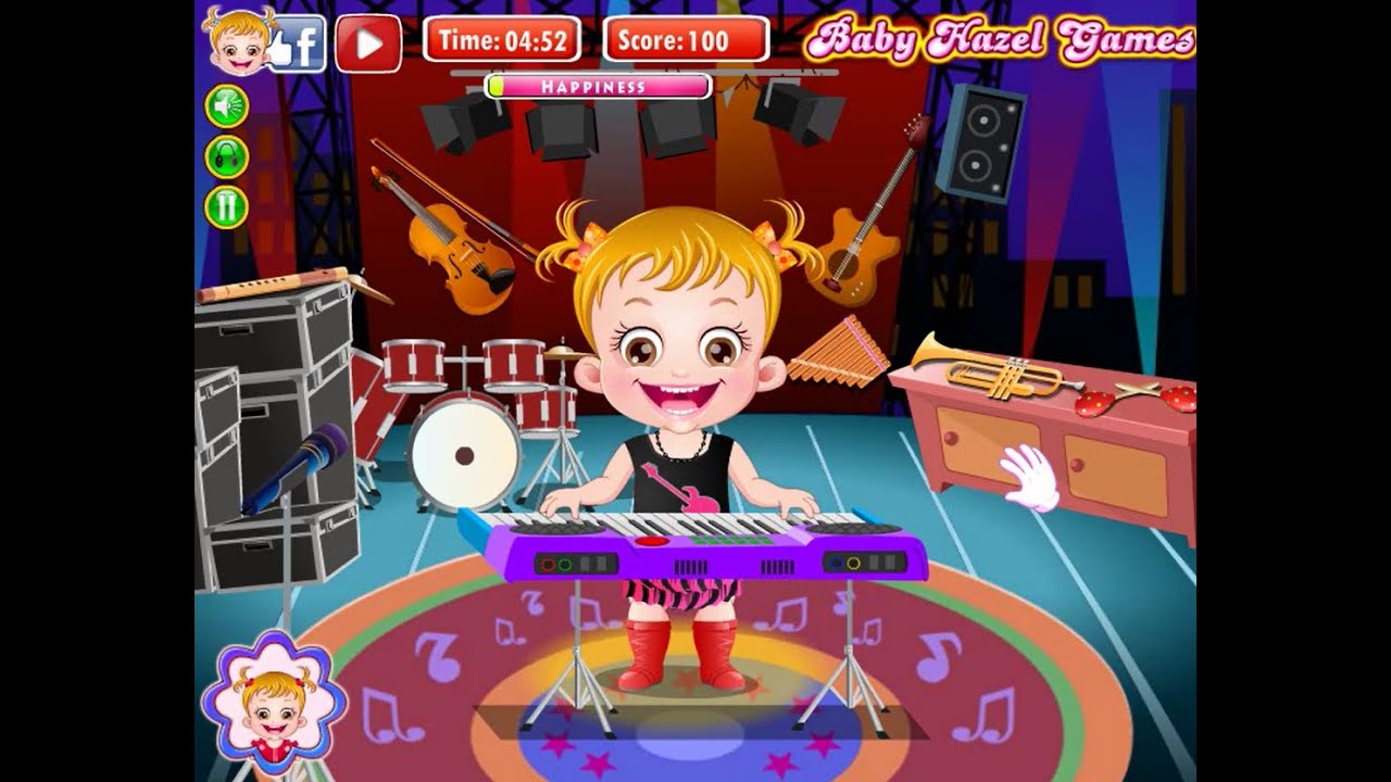Baby Game - BABY HAZEL MUSICAL MELODY - Baby Hazel Kids Games - YouTube