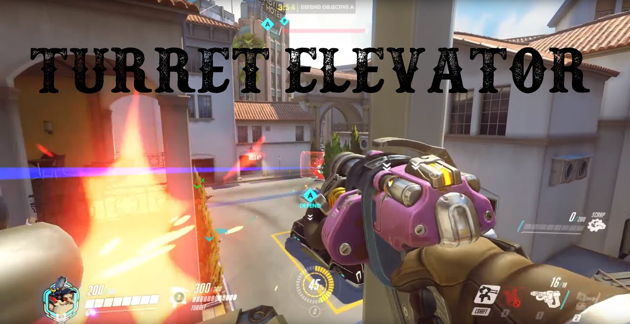Overwatch: Turret Elevator + POTG - YouTube