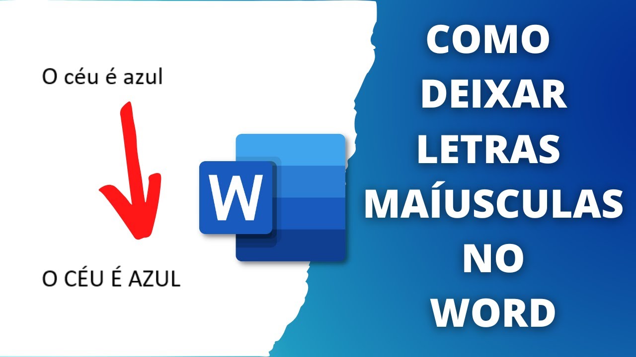 Como Deixar As Letras Maiusculas - FDPLEARN