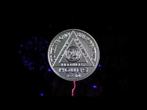 Alcoholic Anonymous AA 24 Hours / 1 Day birthday celebration for online ...