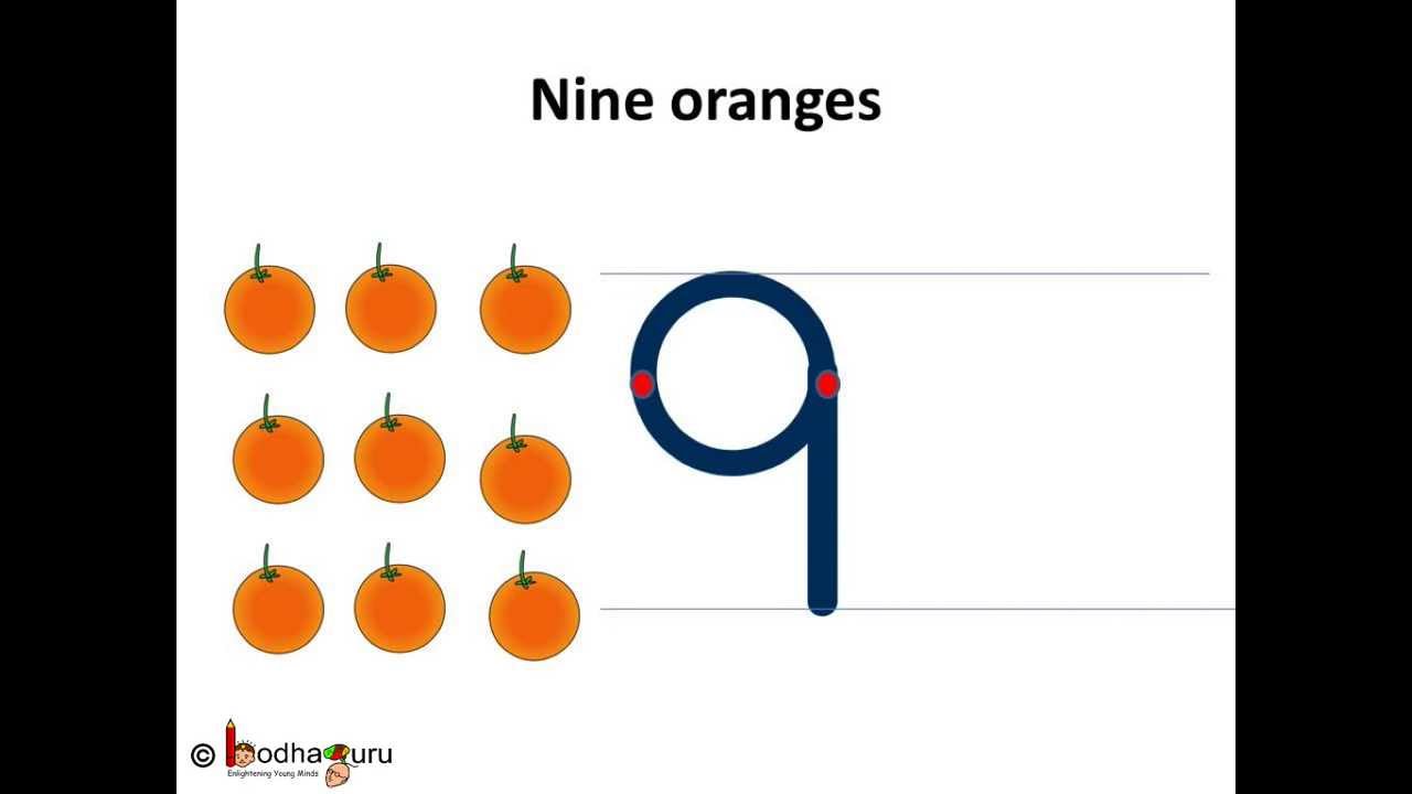 Maths - Number 9 - Hindi - YouTube