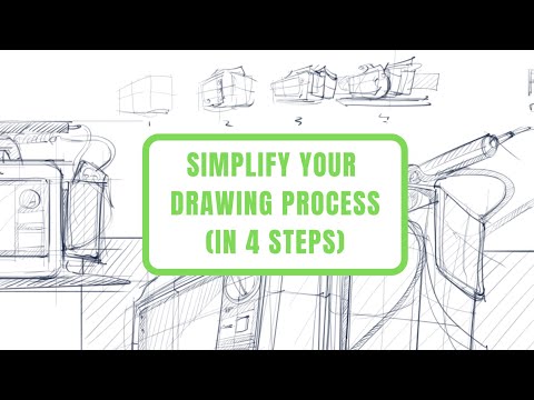 Simplify your Drawing Process (in 4 steps) - YouTube