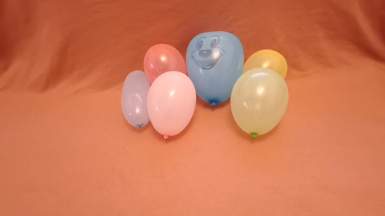 Balloons Pop Compilation - YouTube
