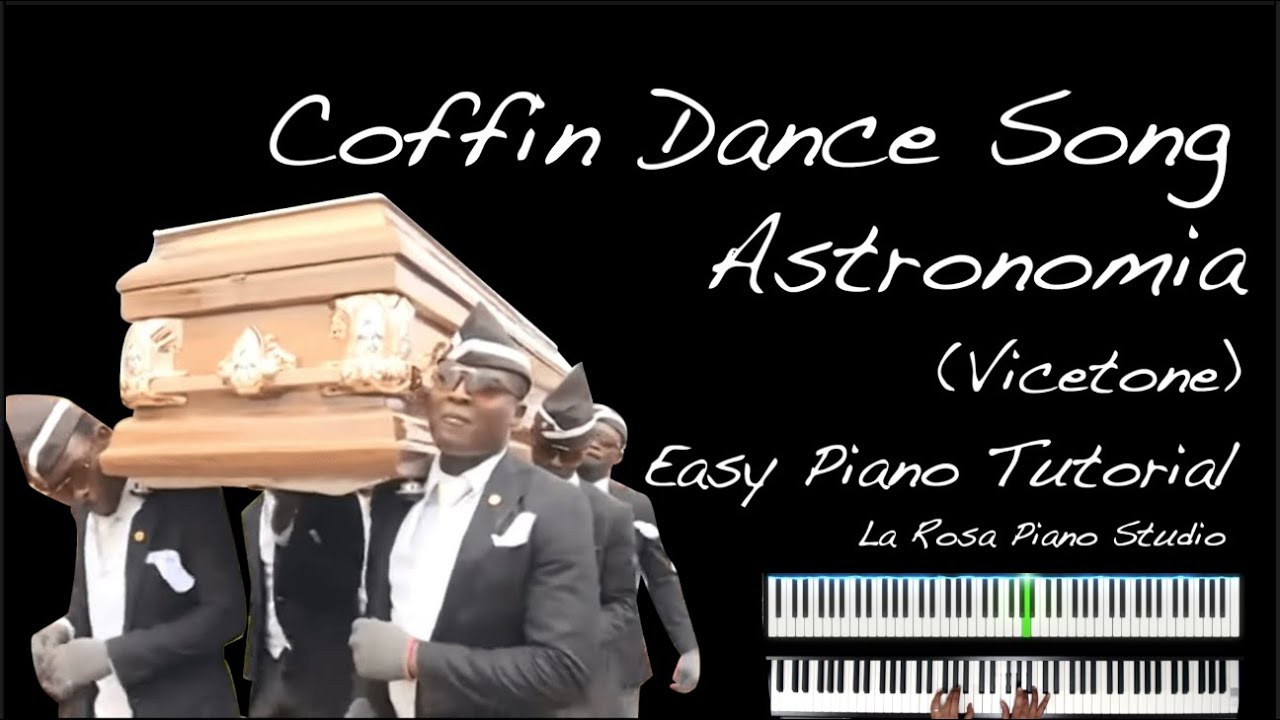 Coffin dance song - Easy Piano Tutorial - La Rosa Piano Studio - YouTube