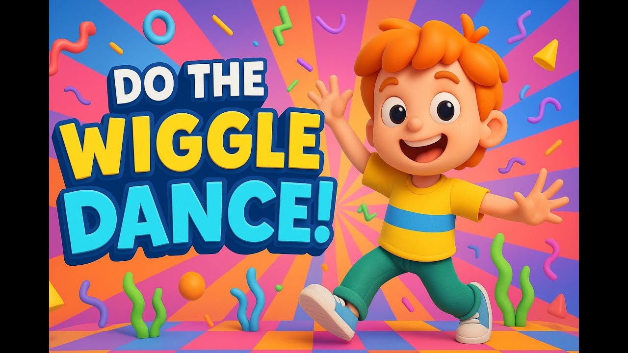 Do the Wiggle Dance! | Fun Kids Song & Movement Game (3D Animation ...