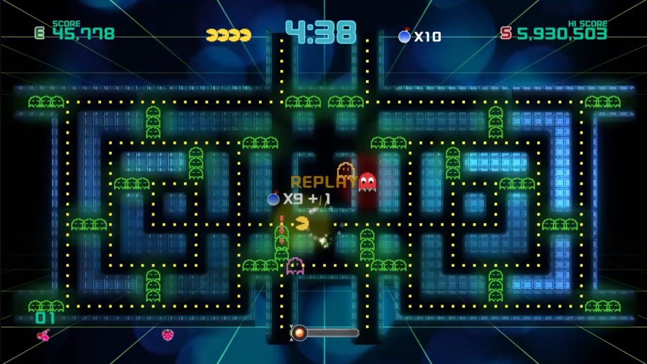 Pac-Man CE 2 - Spiral: Single Train - 5,933,503 - YouTube