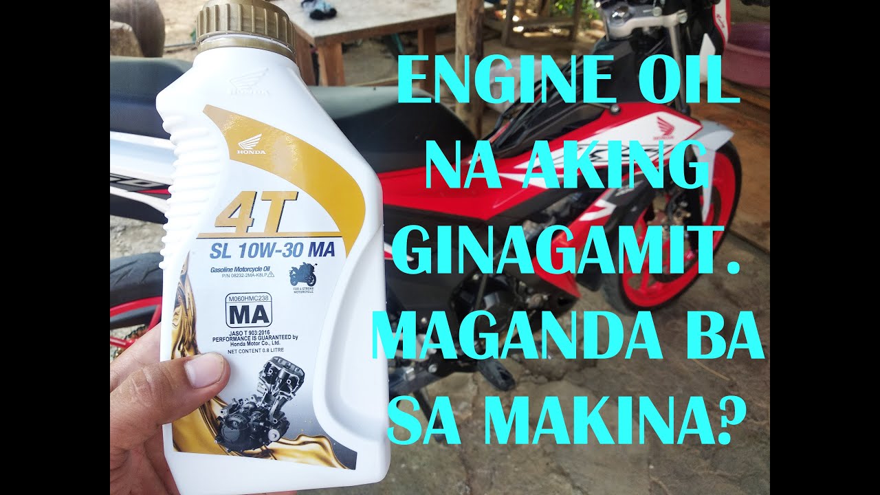 HONDA RS150 FI / What engine oil I use? When to change oil? And other ...