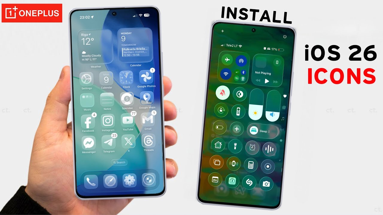 Enable iOS 26 ICONS in All Oneplus Device | Oneplus 13/13R,12/12R,11 ...