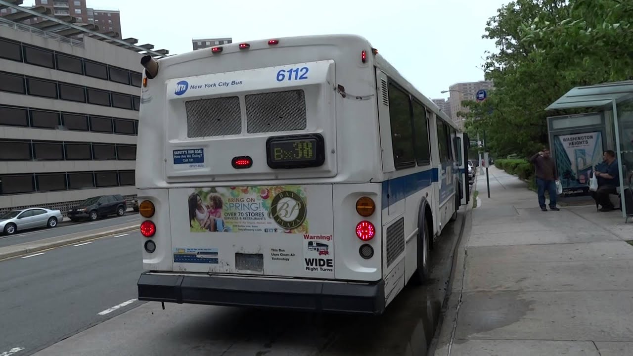 MTA New York City Bus: Orion 05.501 #6112 Whiteback Bx38 @ Co-op City ...