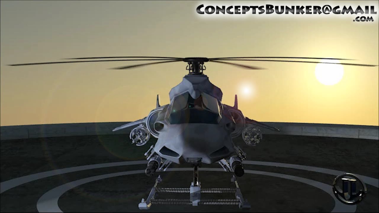 CGI Helicopter Concept with sound effects - designed & animated with ...