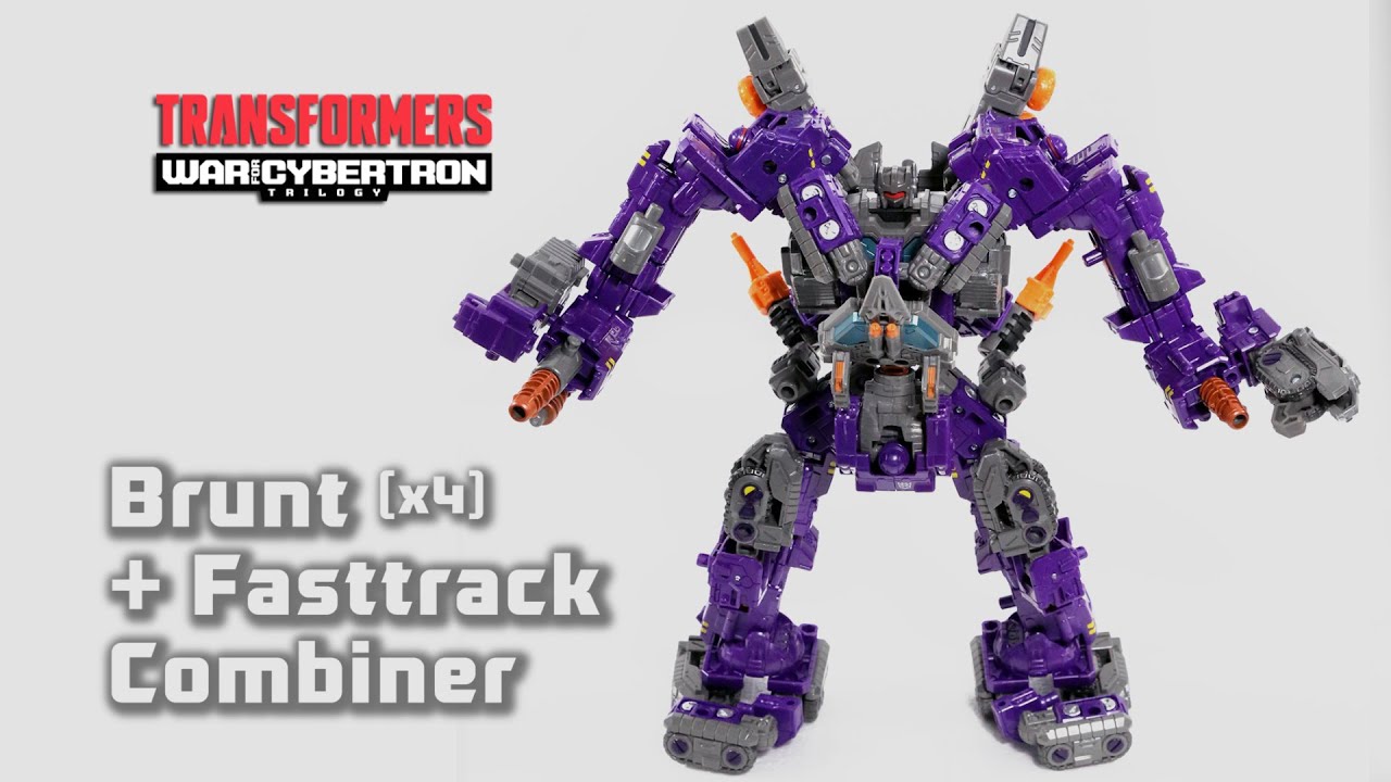 Fan Mode WFC Fasttrack and Brunt X4 Combiner - YouTube