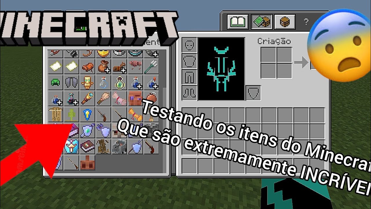 TESTANDO OS ITENS DO MINECRAFT QUE SÃO EXTREMAMENTE INCRÍVEIS!!! - YouTube