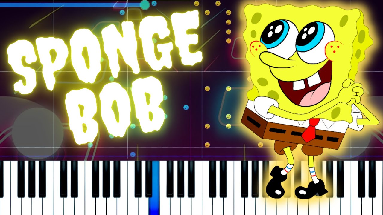 SpongeBob dancing - music for bikini bottom midi keyboard piano ...
