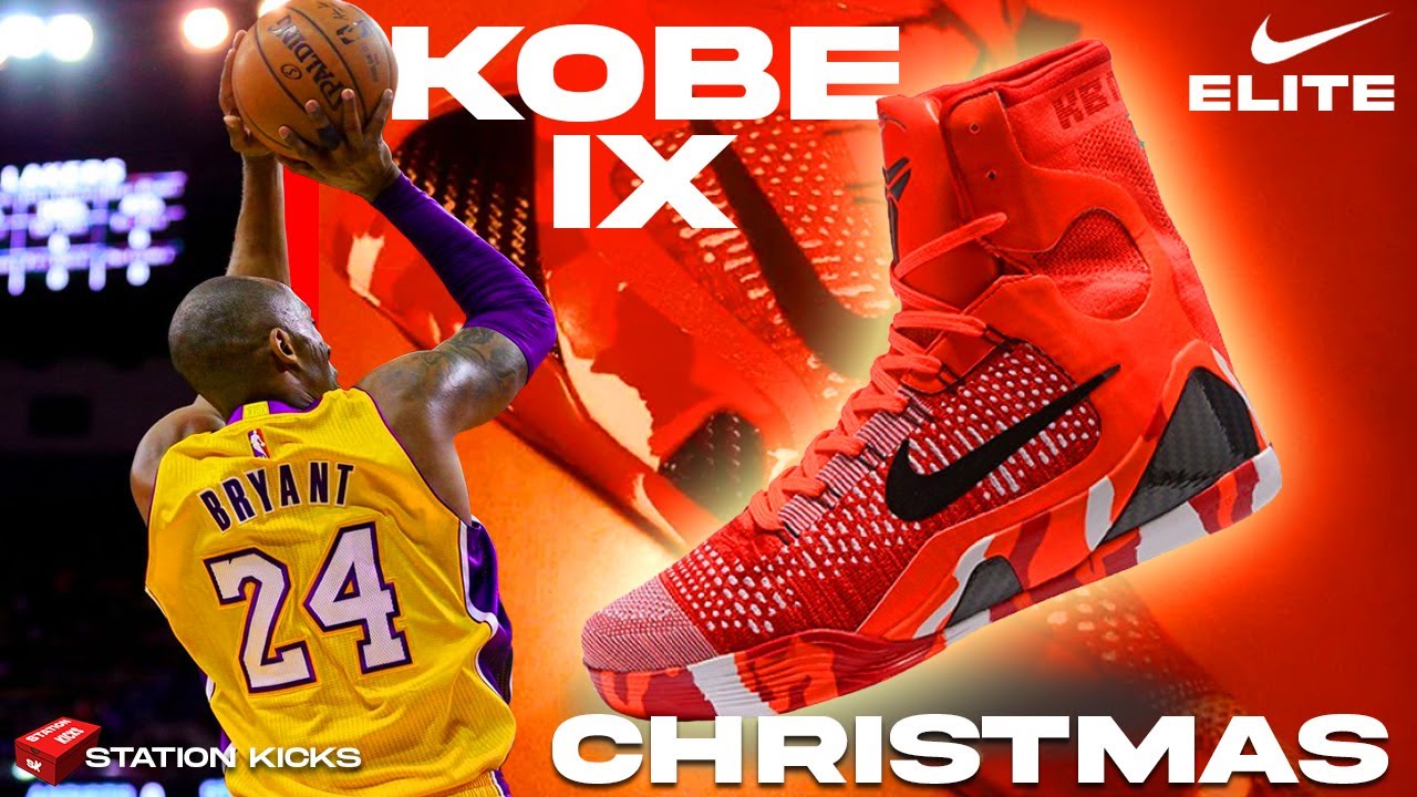 Nike Kobe 9 Elite Protro “Christmas” 2024 - DETAILED LOOK - YouTube