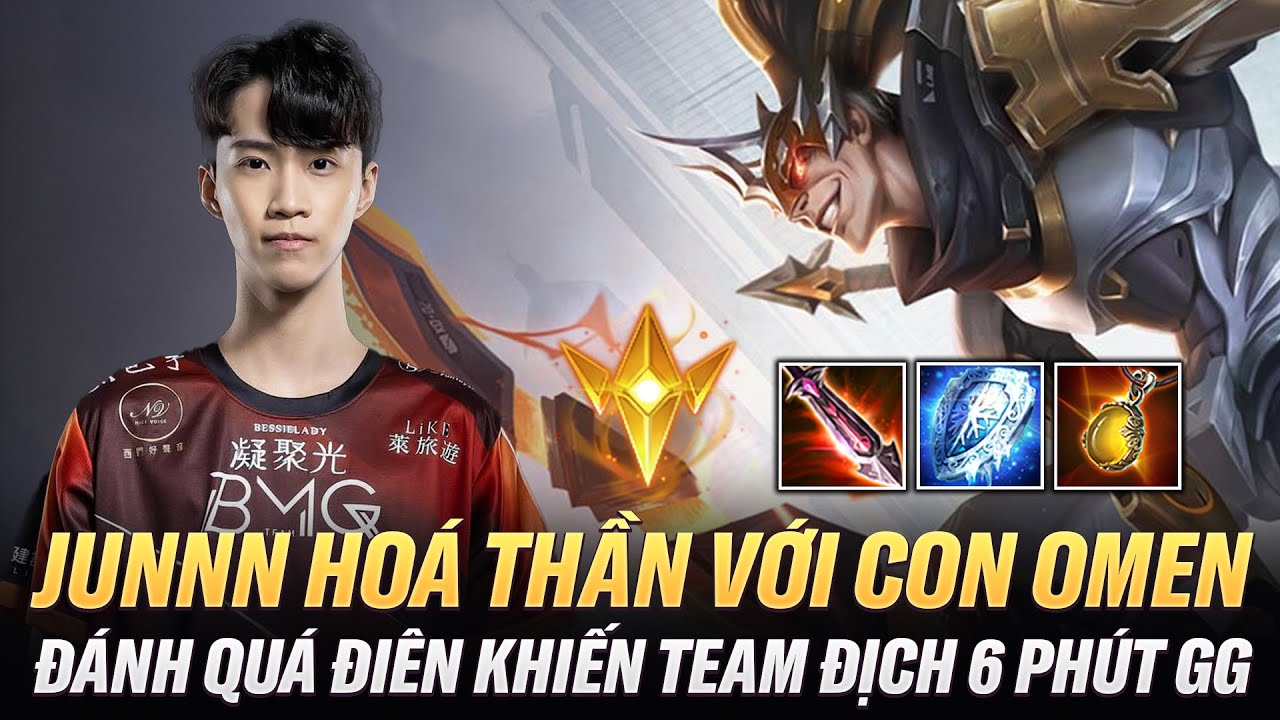 Junnn Hoá Thần Với Con Omen Khi Đánh Quá Điên Khiến Team Địch 6 Phút GG ...