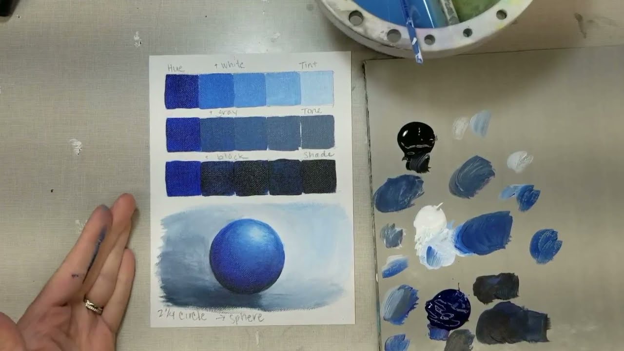 Acrylic Value Scale - YouTube