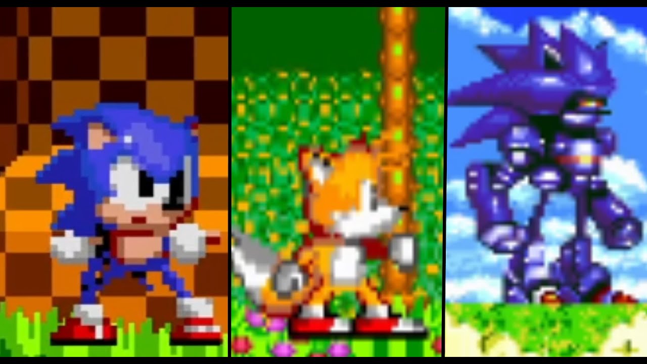 FNF VS Genesis Rappers (16-bit Sonic) - YouTube
