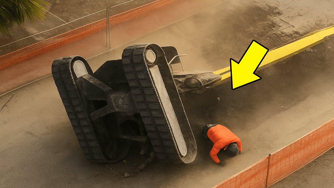 EXCAVATOR ACCIDENT CAUGHT ON CAMERA 😱 | Heavy Equipment Fail ...