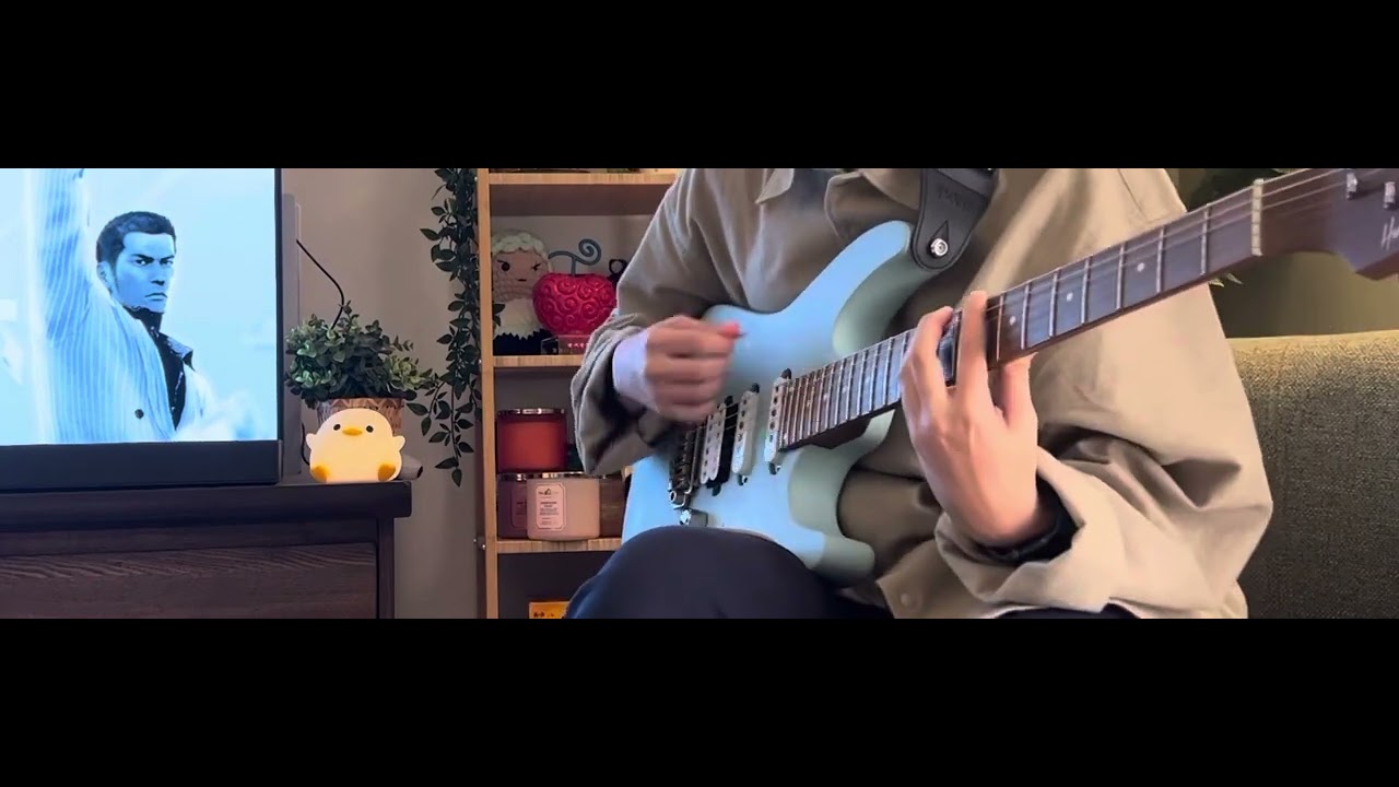 Yakuza 0 - Judgement Shinpan (審判) Electric Guitar Cover - YouTube