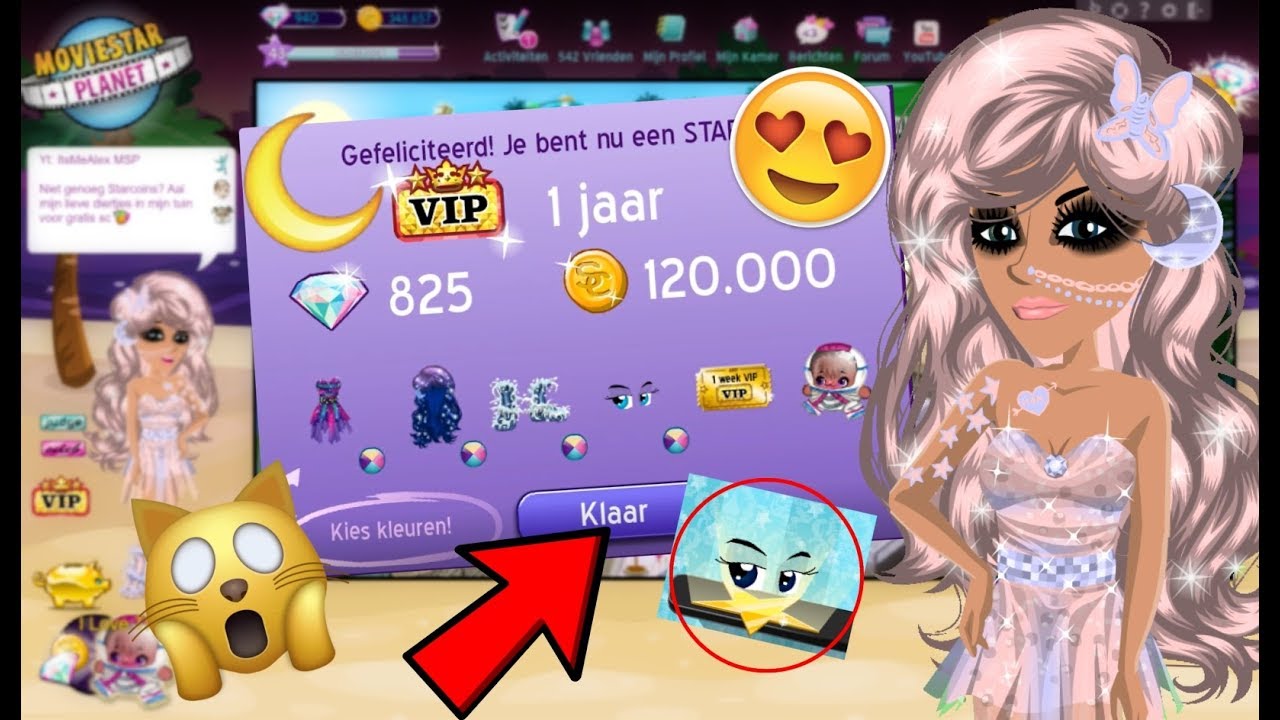 CLAIMING 1 YEAR STAR VIP CODE ON MSP + I GOT OLD RARE EYES 😱😍 - YouTube
