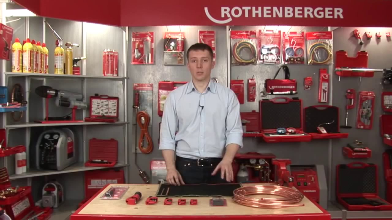 ROTHENBERGER Использование трубореза - YouTube