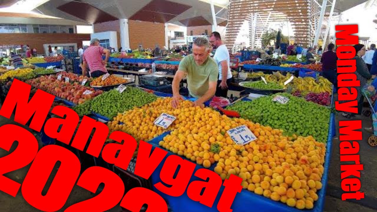 Turkish Street Market in Manavgat/Antalya, Summer 2022 - YouTube