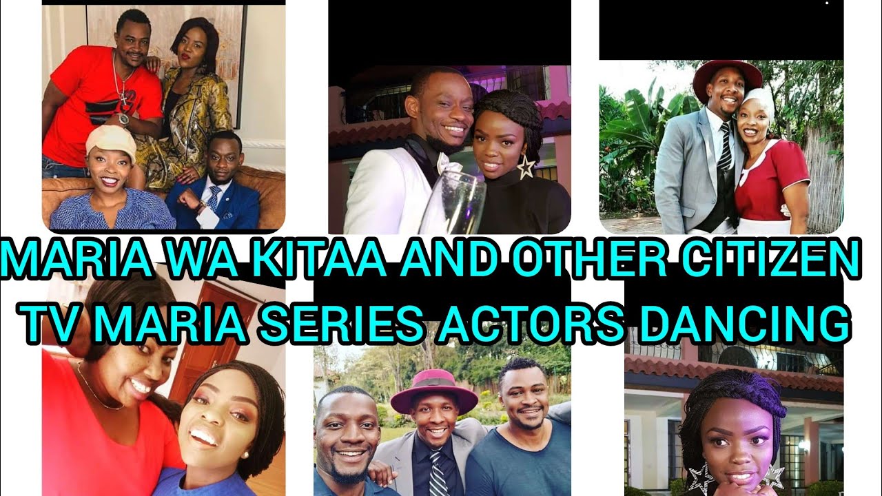 MARIA AND OTHER CITIZEN TV MARIA SERIES ACTORS DANCING. - YouTube