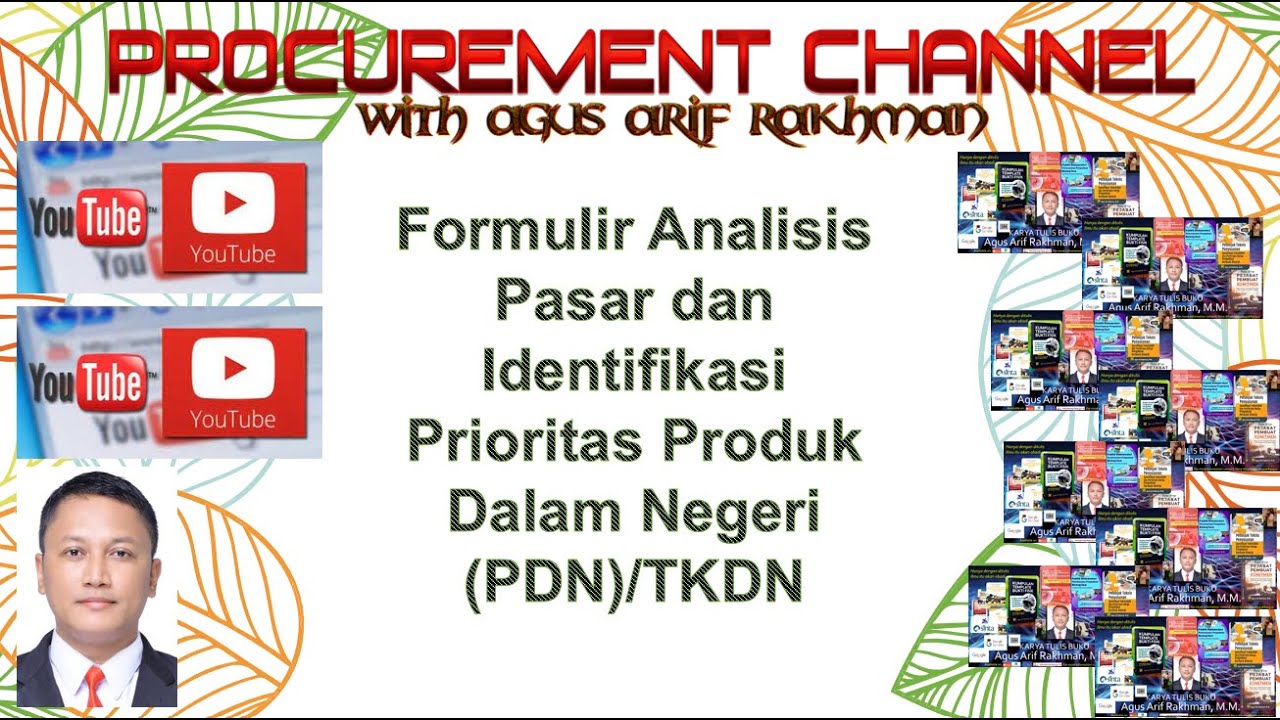 (Update) Formulir Analisis Pasar dan Identifikasi Prioritas Produk Dalam Negeri (PDN)/TKDN - YouTube