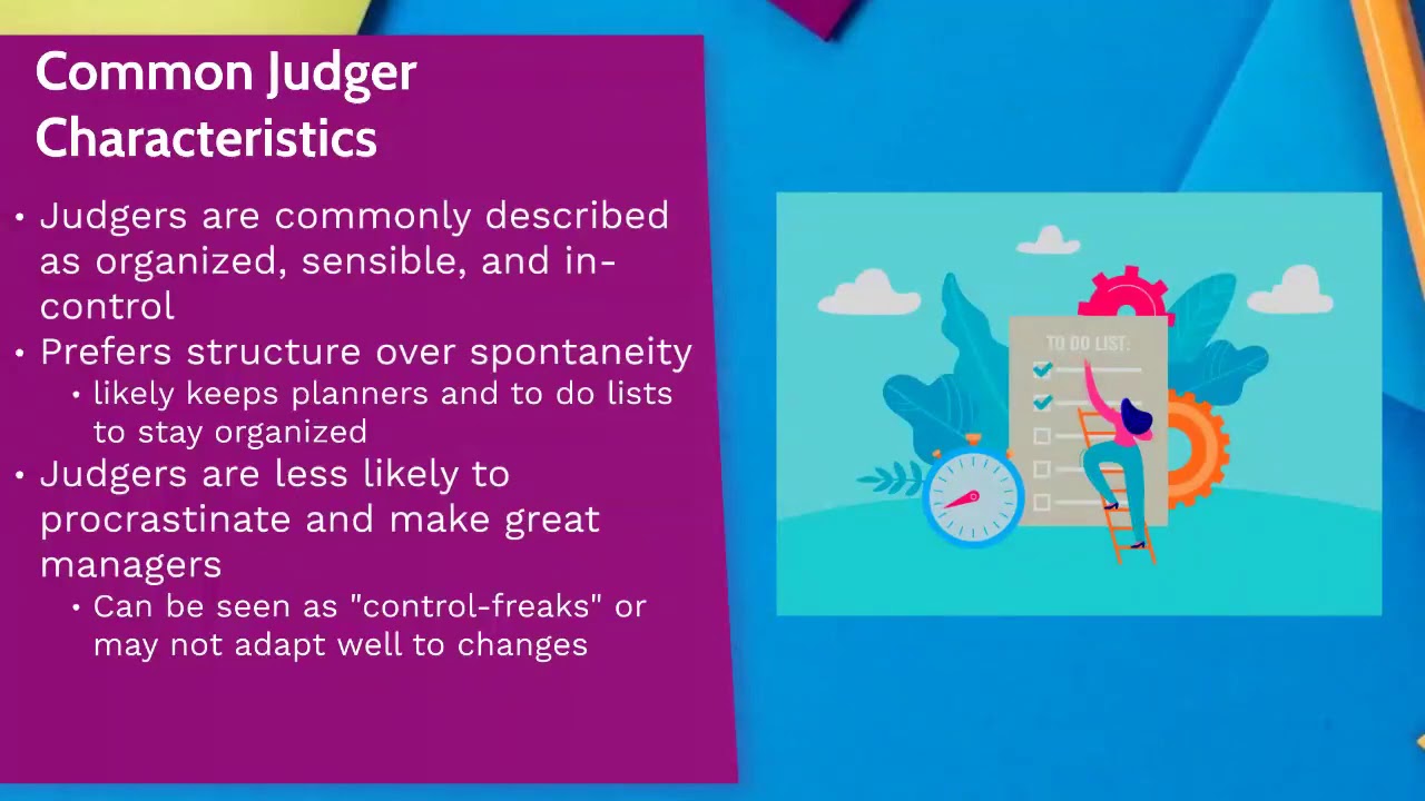 Judger vs Perceiver - MyPlan Assessment - YouTube