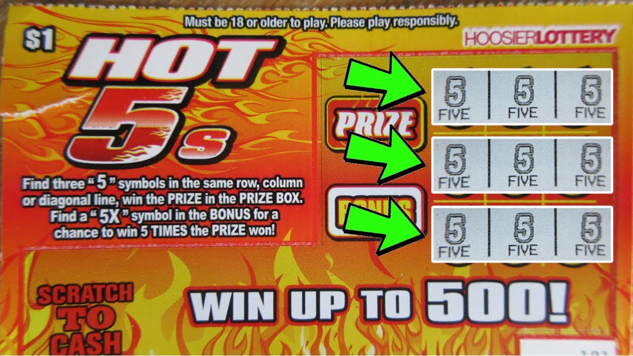 Whoa! HOT 5s EVERYWHERE On These Lottery Ticket Scratch Offs!! - YouTube